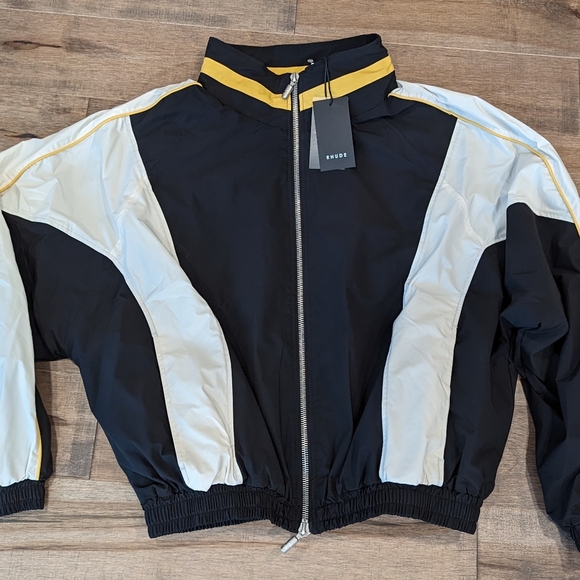 Rhude | Jackets & Coats | Mens Rhude Curved Panel Tricolor Track Jacket ...